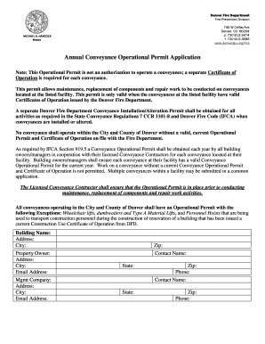 Fillable Online Annual Operational Permit Fax Email Print - pdfFiller