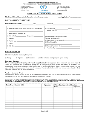 Mwito Sacco Loan Form - Fill Online, Printable, Fillable, Blank | pdfFiller