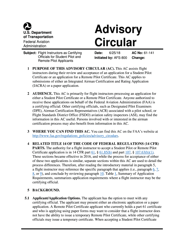 Fillable Online ac 61 141 Fax Email Print - pdfFiller