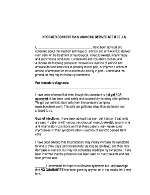 Fillable Online PLATELET RICH PLASMA (PRP) Informed Consent - 344 ...