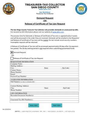 Fillable Online Demand Request Fax Email Print - pdfFiller
