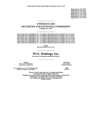 Fillable Online WGL Holdings, Inc. Fax Email Print - pdfFiller