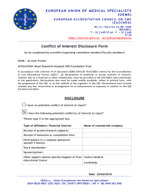 Fillable Online eaccme-coi-form Fax Email Print - pdfFiller