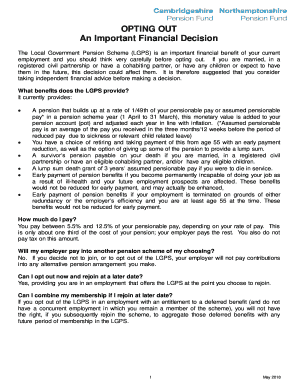 Fillable Online Opting Out Form and Notes Fax Email Print - pdfFiller
