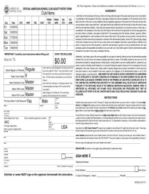 Fillable Online AKC Computer fillable entry form 5/2018.pdf - Florida ...