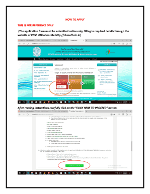 Fillable Online cbseaff nic HOW TO APPLY THIS IS FOR REFERENCE ONLY ...