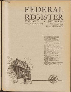 Fillable Online Friday, November 7,1969 Fax Email Print - pdfFiller