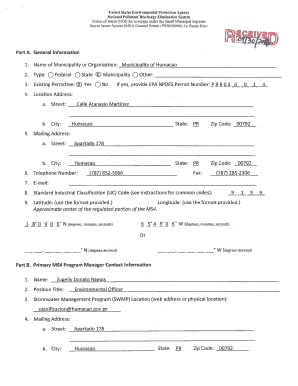 Fillable Online Storm Sewer System (MS4) General Permit (PRR040000) for ...