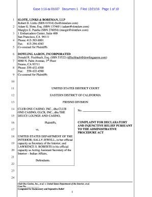 Fillable Online Pleading Wizard - Stand Up California Fax Email Print - pdfFiller