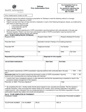 Fillable Online Fax Completed Form to: 855-207-0250 Prior ... Fax Email Print - pdfFiller