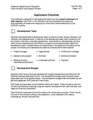 Fillable Online Form-18. Application for Child Care Facilities ...