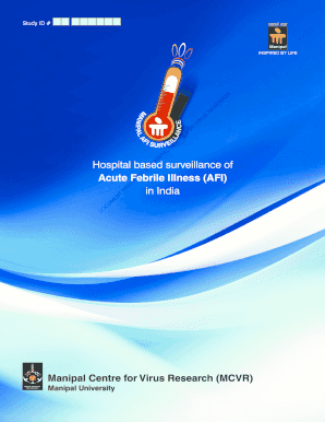 Fillable Online Study ID # Fax Email Print - pdfFiller