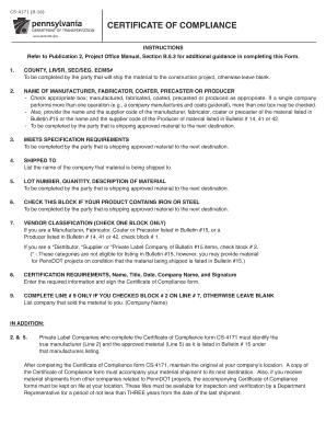 Fillable Online CS-4171 - PennDOT Fax Email Print - pdfFiller
