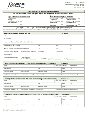 Fillable Online 3. BSA CIP Acct Info Form-Business.docx Fax Email Print - pdfFiller
