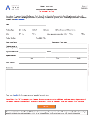 Fillable Online Forms/Exhibits Index - UTA Fax Email Print - pdfFiller