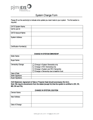 Fillable Online GATS Operating Rules - PJM EIS Fax Email Print - pdfFiller