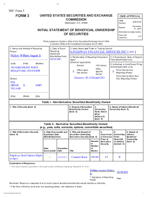 Fillable Online SEC FO RM 3 Fax Email Print - pdfFiller