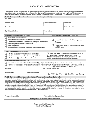 Fillable Online PARS Hardship Application.docx Fax Email Print - pdfFiller