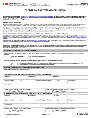 Fillable Online REQUEST FOR RECONSIDERATION of an Employment Insurance ...