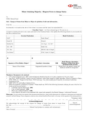 Fillable Online HSBC Mutual Fund - HSBC Global Asset Management - HSBC ...