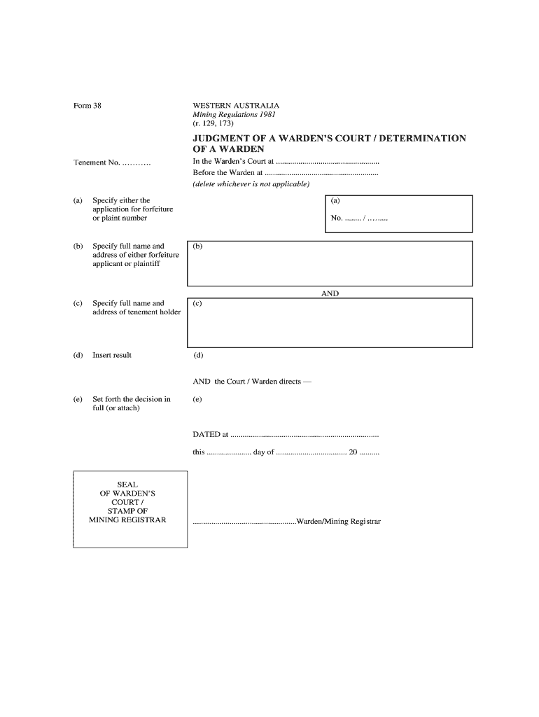 Fillable Online Form 38. Form 38 Fax Email Print - pdfFiller