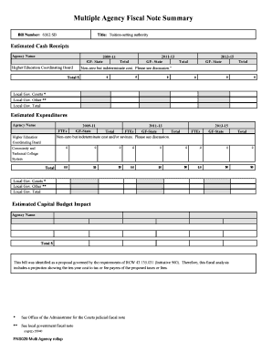 Fillable Online Fiscal Note Package 25940. Fiscal Note Package -25940 ...