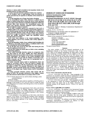 Fillable Online Uniform Construction Code; Rehabilitation Subcode Fax ...