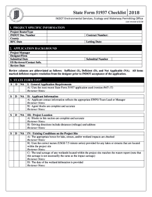 Fillable Online State Form 51937 Checklist Fax Email Print - pdfFiller