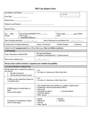 Hai Surveillance Forms - Fill Online, Printable, Fillable, Blank ...