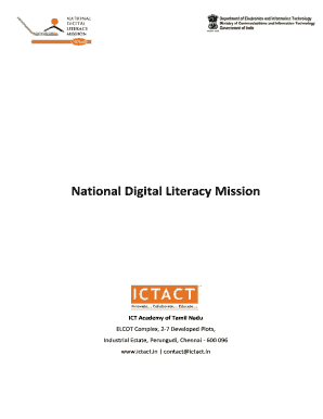 Fillable Online ICT Academy of Tamil Nadu Fax Email Print - pdfFiller