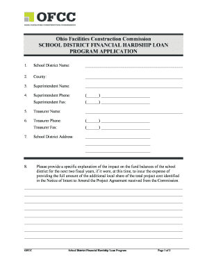 Fillable Online Classroom Facilities Assistance Program (CFAP) - Ohio ...