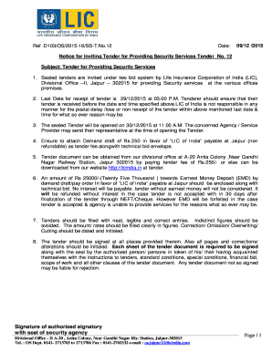 Fillable Online Signature of authorized signatory with seal of security ...