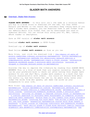 Fillable Online slader no download needed Fax Email Print - pdfFiller