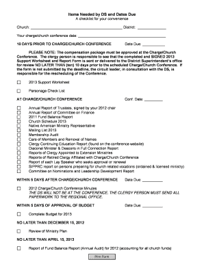 Fillable Online test wisconsinumc Items Needed by DS and Dates Due Form ...