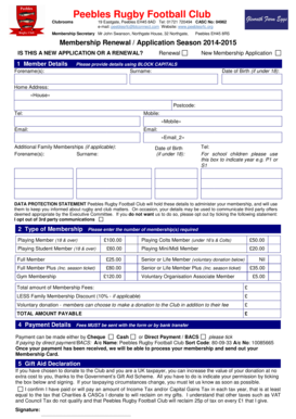 Fillable Online Membership Application Form 2014-15.docx Fax Email Print - pdfFiller