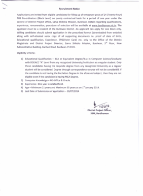 Fillable Online Download Full Advt & Application Form for SSA ...