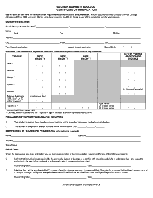 Fillable Online securerev gacollege411 Georgia gwinnett college ...