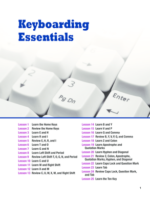 Fillable Online Keyboarding Essentials Fax Email Print - pdfFiller