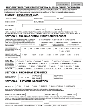 Fillable Online Gmat courses registration form - MLI Consulting, Inc ...