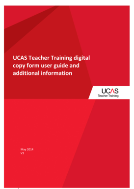 Fillable Online UCAS Teacher Training digital copy form user guide and ...