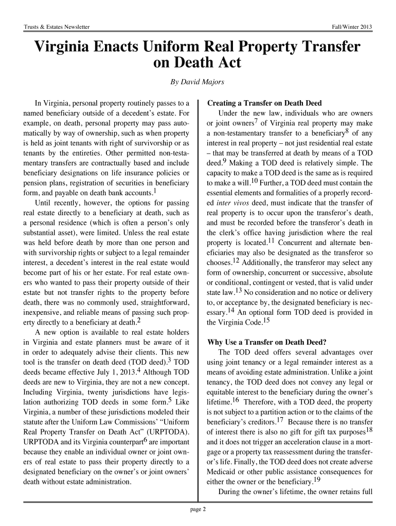 Tennessee Uniform Real Property Transfer On Death Act at Charlott Leff blog