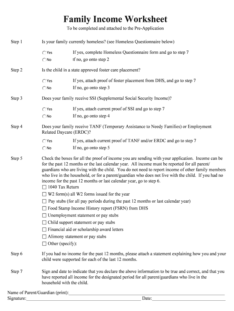 Fillable Online mwvcaa Dear Parent or Guardian, All families must ...