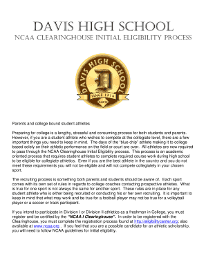 Fillable Online Davis High School Fax Email Print - pdfFiller