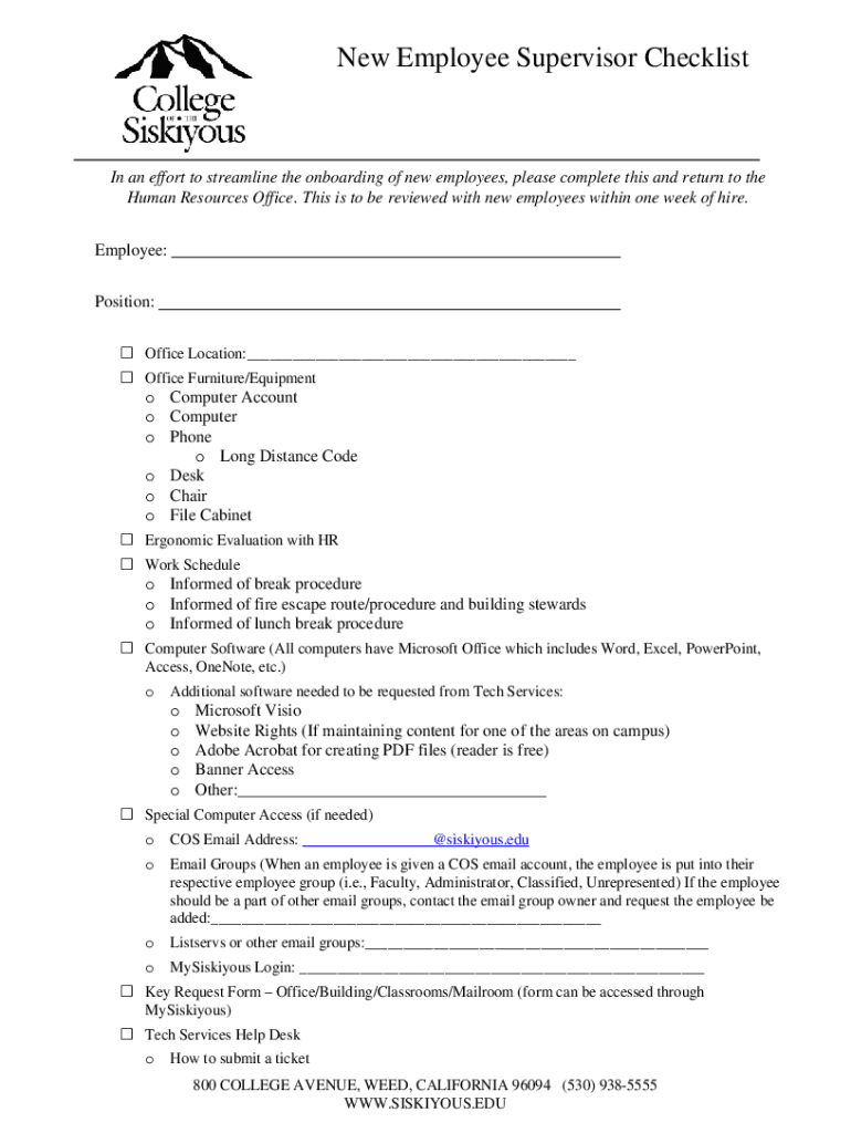 Fillable Online New Employee Onboarding Process: How to Get It Right Fax Email Print - pdfFiller