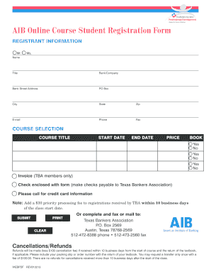 Fillable Online AIB Supervisor Certificate Fax Email Print - pdfFiller