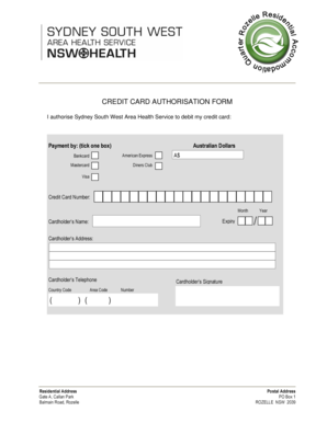 Fillable Online utas edu RRAQ Credit Card Form - utas edu Fax Email ...