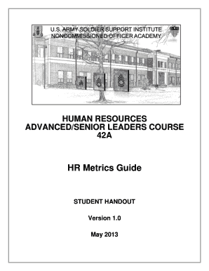 Fillable Online ADVANCED/SENIOR LEADERS COURSE Fax Email Print - pdfFiller