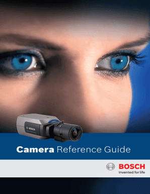 Fillable Online Camera Reference Guide Fax Email Print - pdfFiller