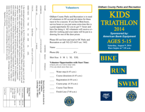 Fillable Online Race Registration Form - Oldham County Kentucky Fax ...
