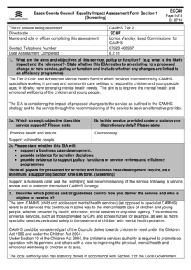 Fillable Online CAMHS Tier 2 Fax Email Print - pdfFiller